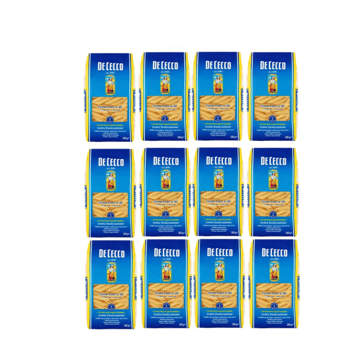De Cecco Penne Lisce No. 40 500 g | Italian Pasta - You Dream Italy