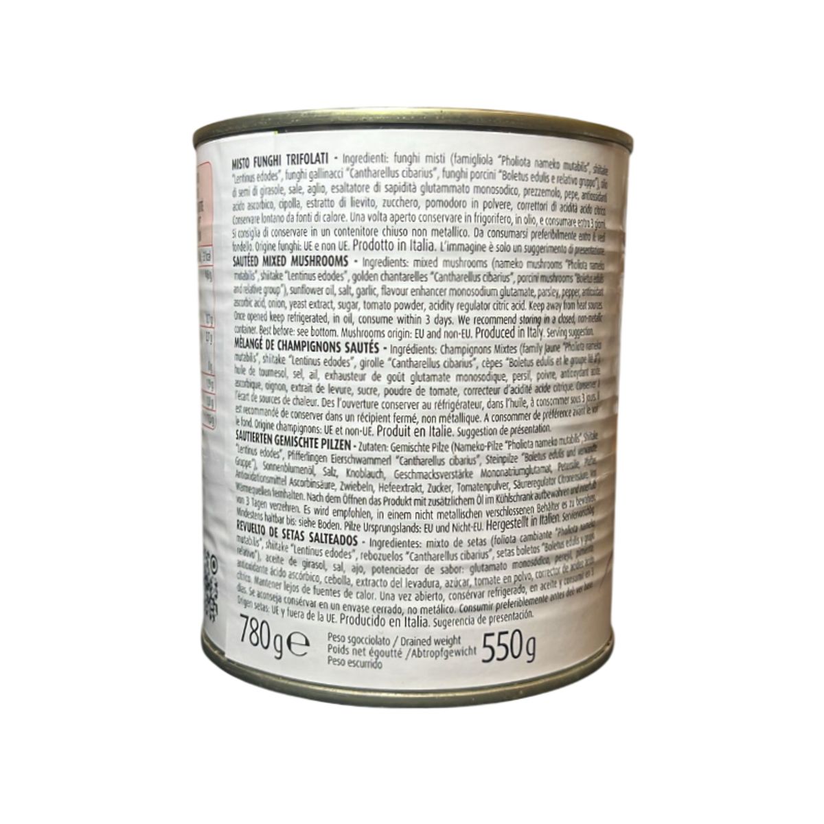 Robo Sautéed Mixed Mushrooms 780 g – Professional Mushrooms with 550 g ...