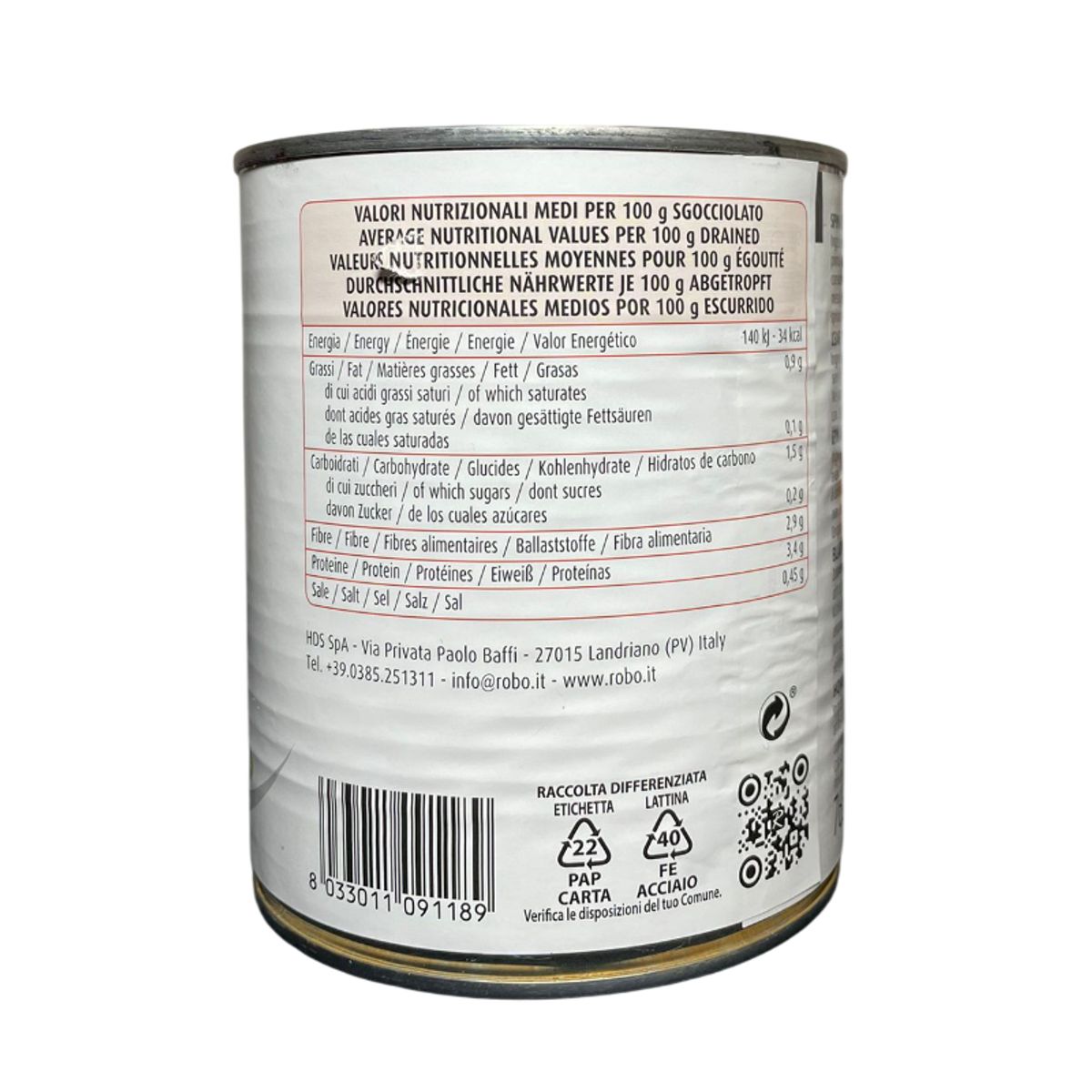 Robo Leaf Spinach 765 g - You Dream Italy